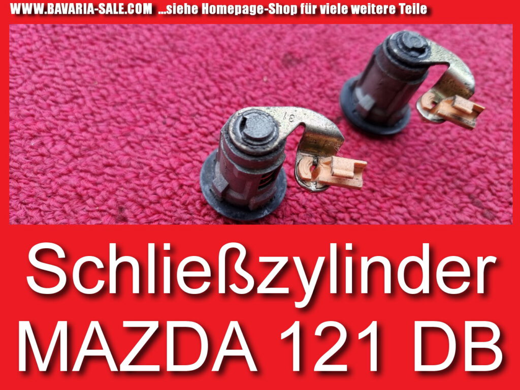 Schließzylinder links Türschloss Mazda 121 DB 90-95 – BAVARIA-SALE.COM